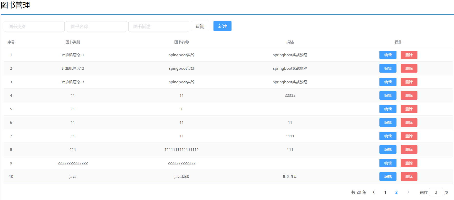 基于Spring Boot 2 + Vue的书籍管理系统（2021版，附源码教程）_图书商城springboot+vue2源码-CSDN博客