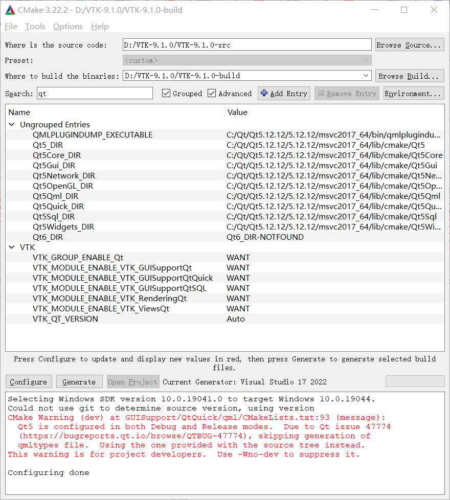 win10+vs2022编译vtk9.1_vs2022配置vtk-CSDN博客