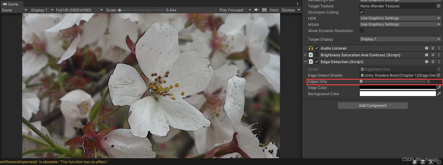 Unity Shader入门精要 第十二章——屏幕后处理效果unity 获取屏幕图片并通过shader处理 Csdn博客