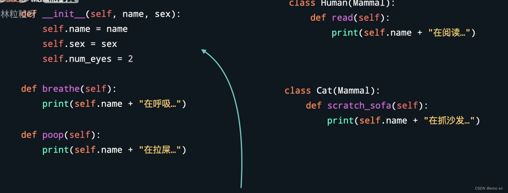 Python中的面向对象之继承 Csdn博客