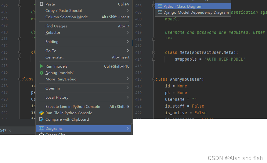 使用pycharm查看类图_pycharm 类图-CSDN博客
