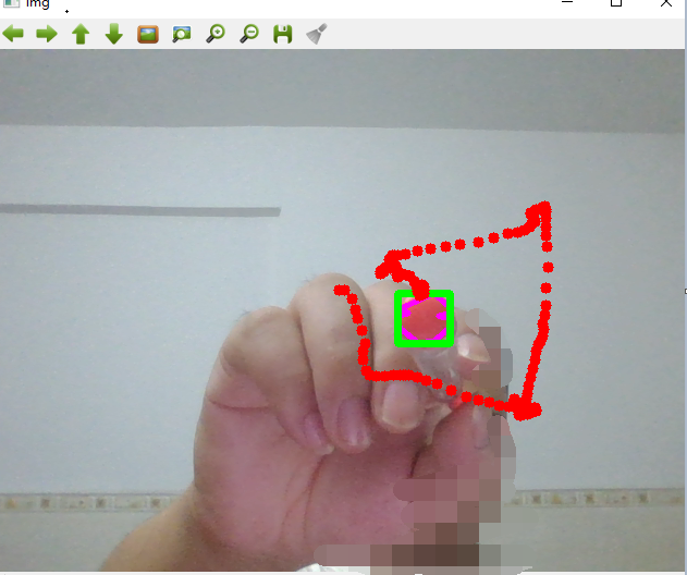 Use OpenCV (C ++) to achieve virtual canvas - Programmer Sought