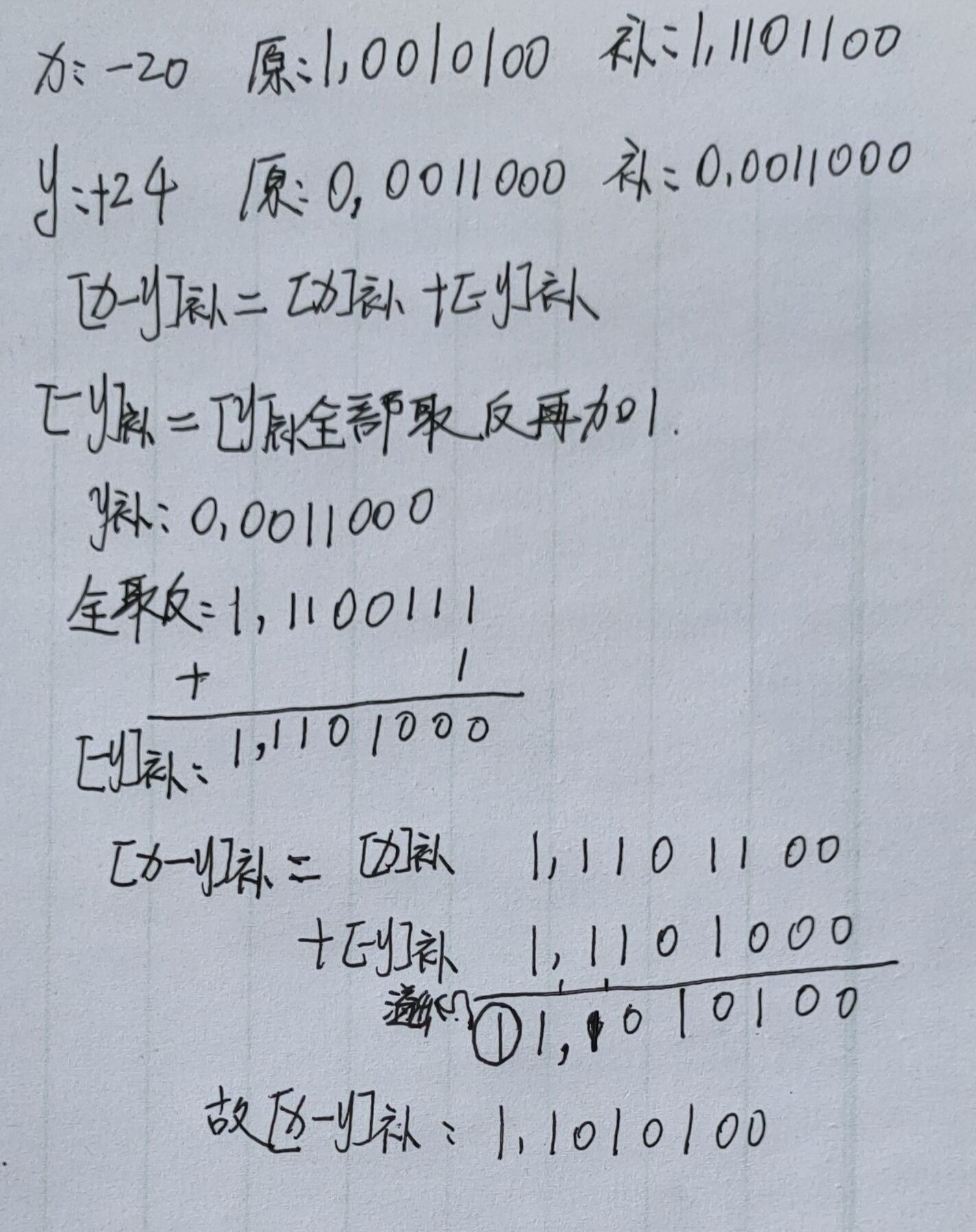 计算机系统基础（第六章计算题） 超详细解题步骤-CSDN博客