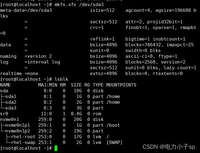 RHCSA~linux 磁盘分区、添加网卡、配置yum本地源、查看sshd进程号-CSDN博客