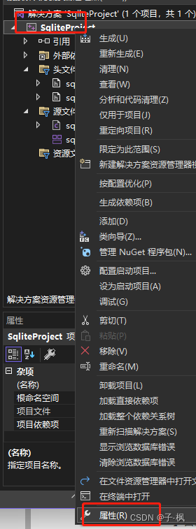 Win11下基于VS2022编译SQLite3源码_sqlite下载 win11-CSDN博客