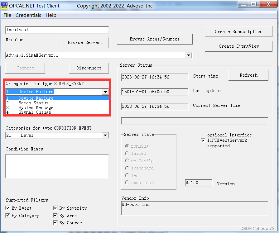 通讯软件012——分分钟学会OPC AE Test Client_opc ae test client下载-CSDN博客