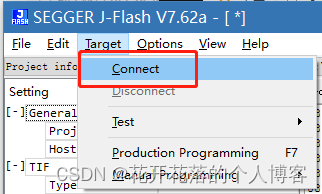 使用JLink烧写（HEX）程序_jlink烧录hex文件-CSDN博客