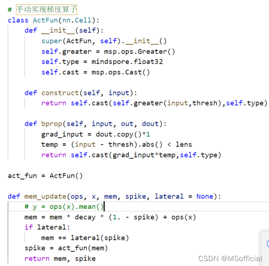 pytorch的apply方法在mindspore中怎么实现_mindspore apply 初始化-CSDN博客