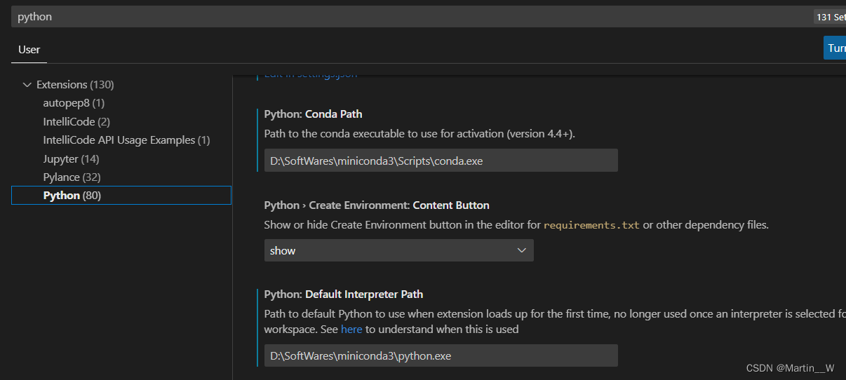 Vscode 配置 Miniconda 环境 无需环境变量配置 Vscode Miniconda Csdn博客