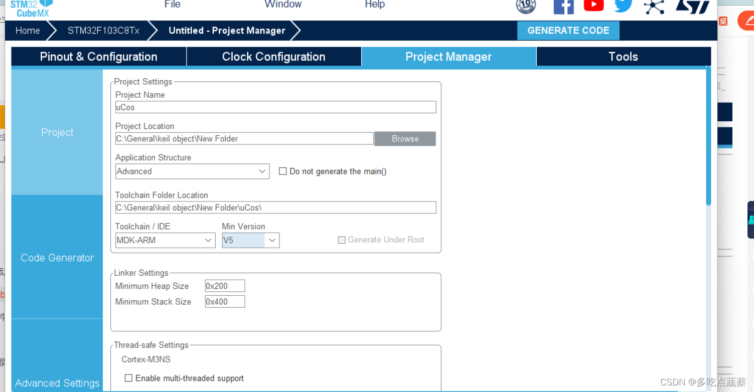 uc/OS移植到stm32F103上实现LED闪烁和串口通信_ucos3 stm32 串口初始化-CSDN博客