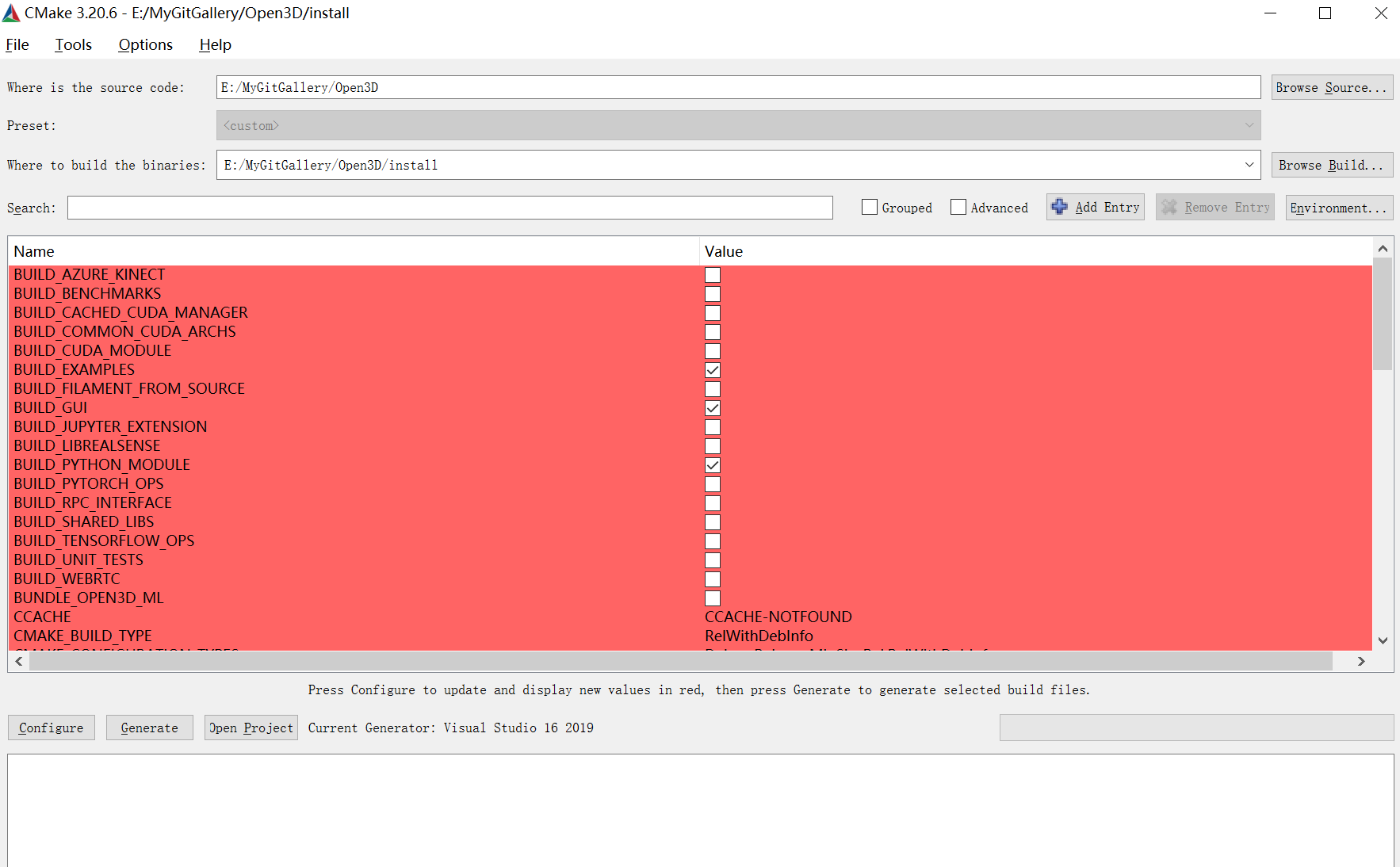 Open3D c++配置（VS2019）_open3d vs2019-CSDN博客