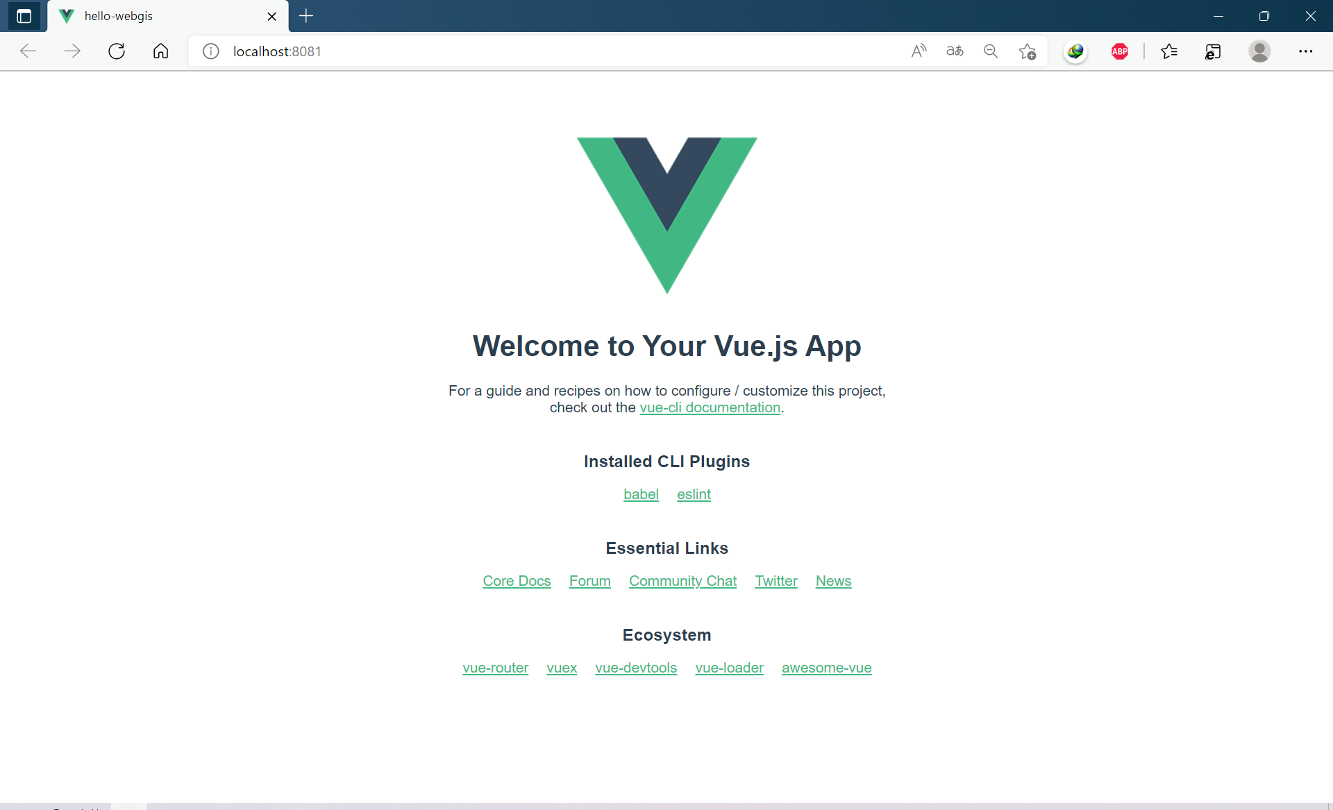 【完整的WebGIS教程】2、第一个基于vue的webgis项目-CSDN博客