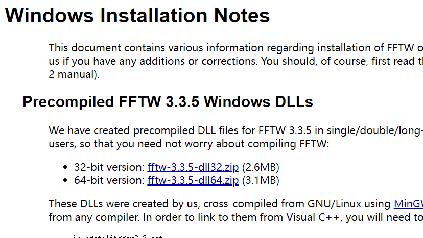 FFTW、Eigen库在VisualStudio中的导入和使用_eigen库fft-CSDN博客