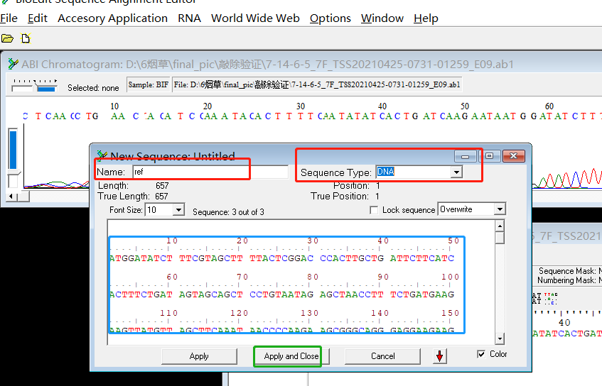 利用BioEdit软件进行短序列序列比对之查看突变位点_bioedit怎么序列比对-CSDN博客