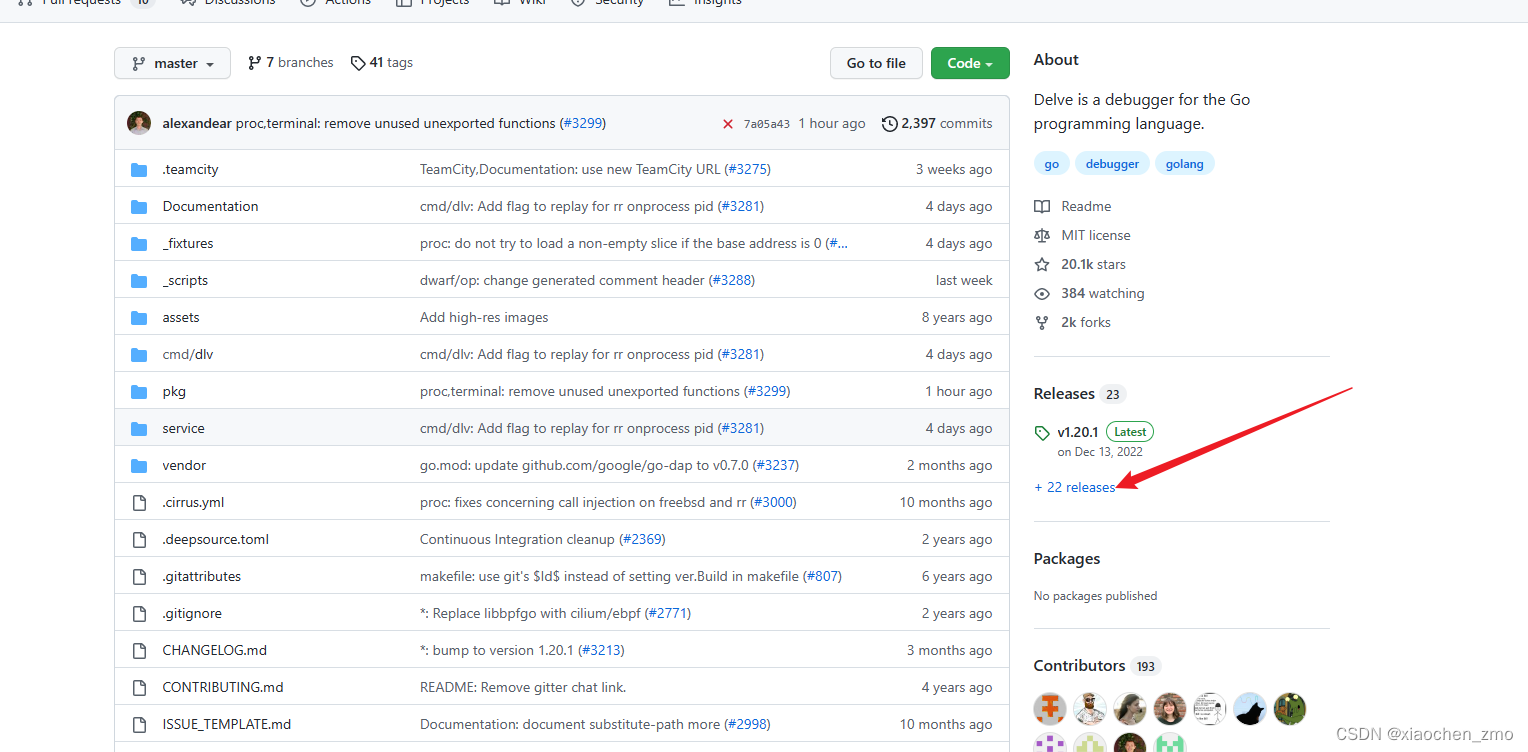 Golang开发工具自定义delvedlv Golang 120 Csdn博客 