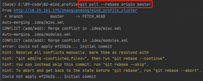 error: failed to push some refs to_! [rejected] dev -> dev (fetch first) error: faile-CSDN博客