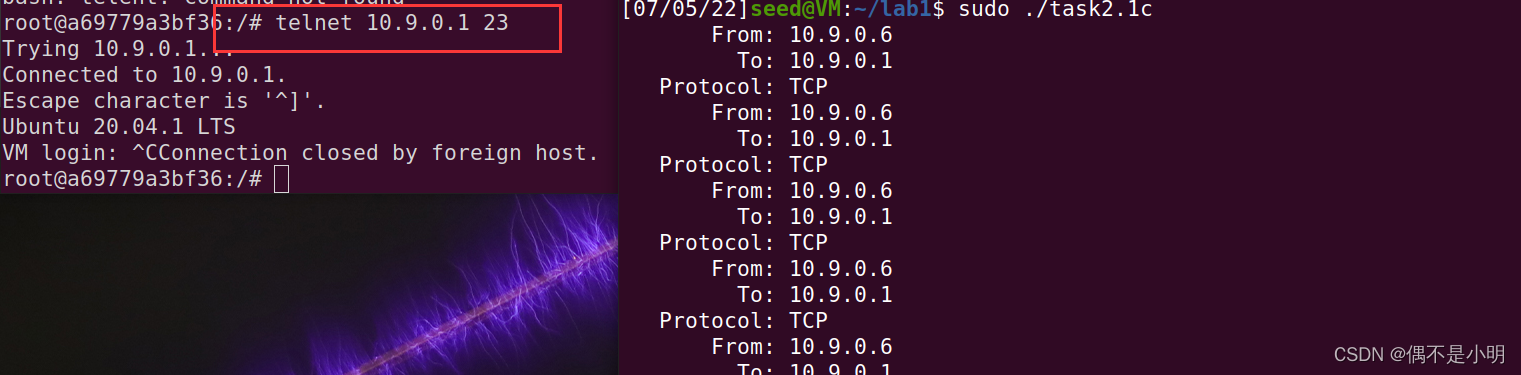 Lab1 Packet Sniffing and Spoofing Lab-CSDN博客