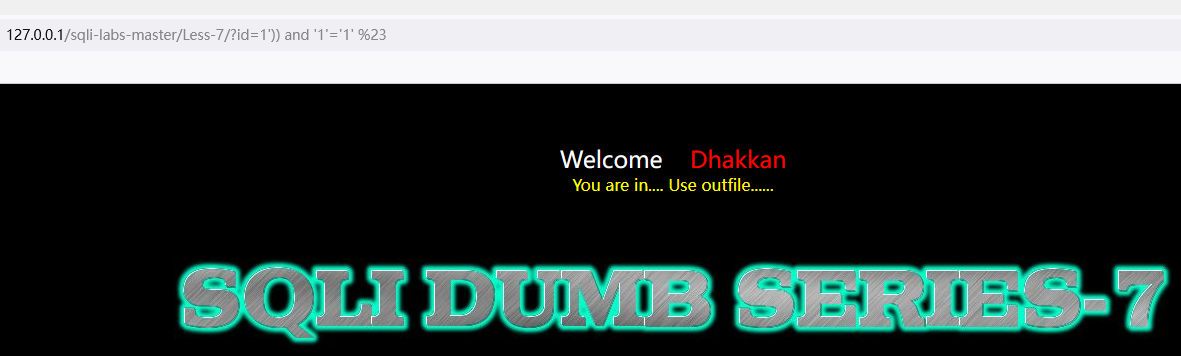 Sqli Labs第七关sql注入流程sqli第七关小小小维的博客 Csdn博客 