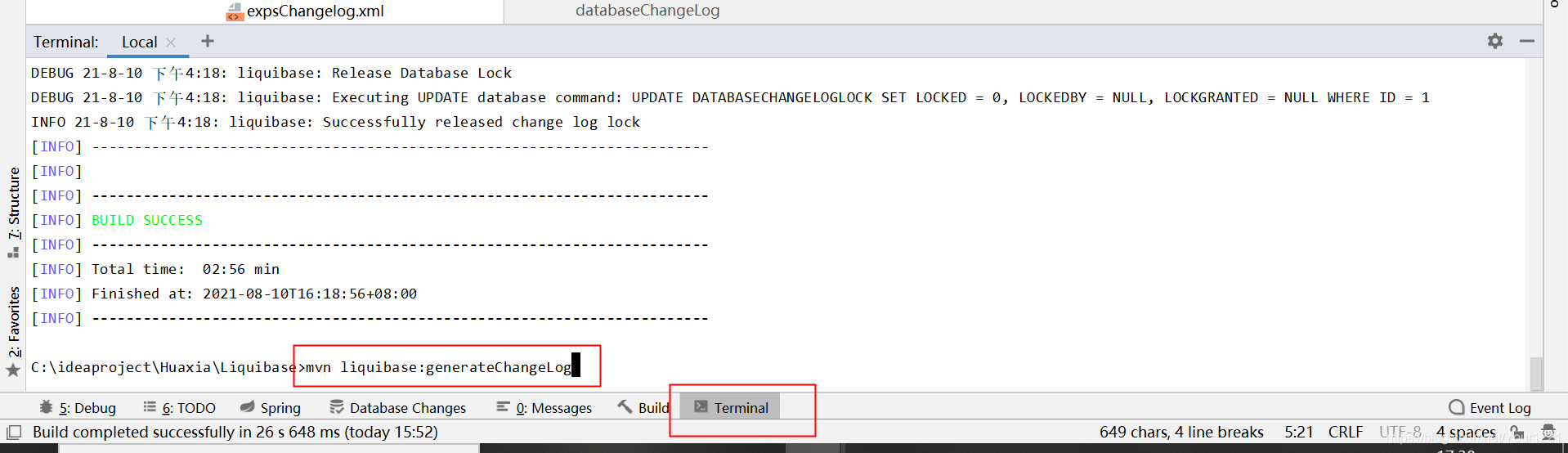 Liquibase逆向生成Changelog.xml_liquibase反向生成-CSDN博客