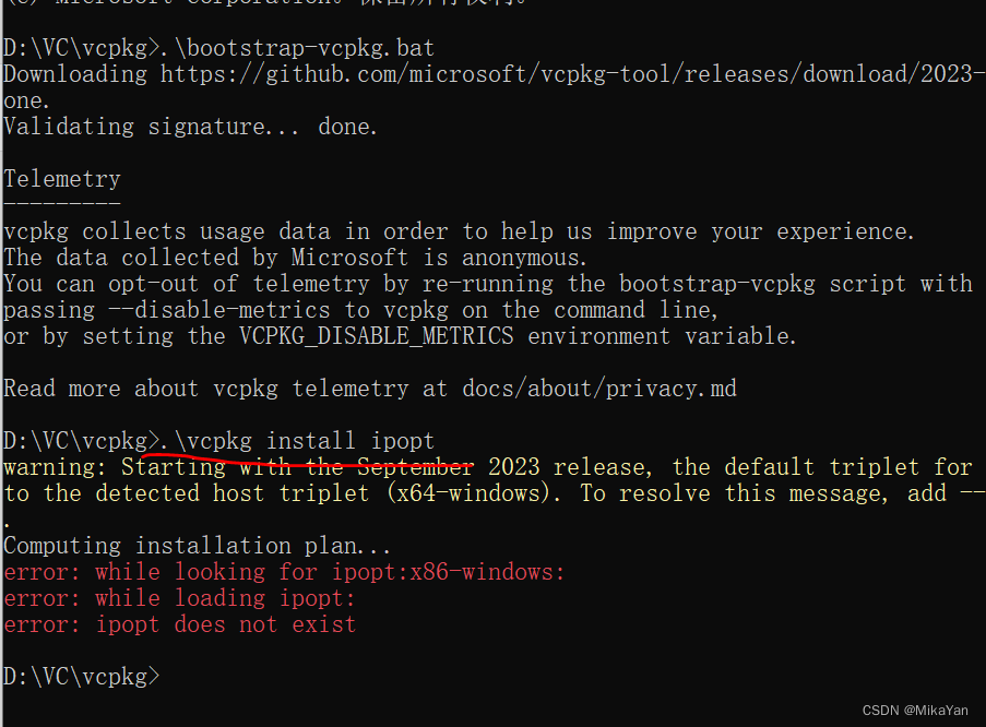 在visual studio 2019下安装ipopt并实现非线性规划求解（C++）_ipopt如何在visualstudio中调用-CSDN博客