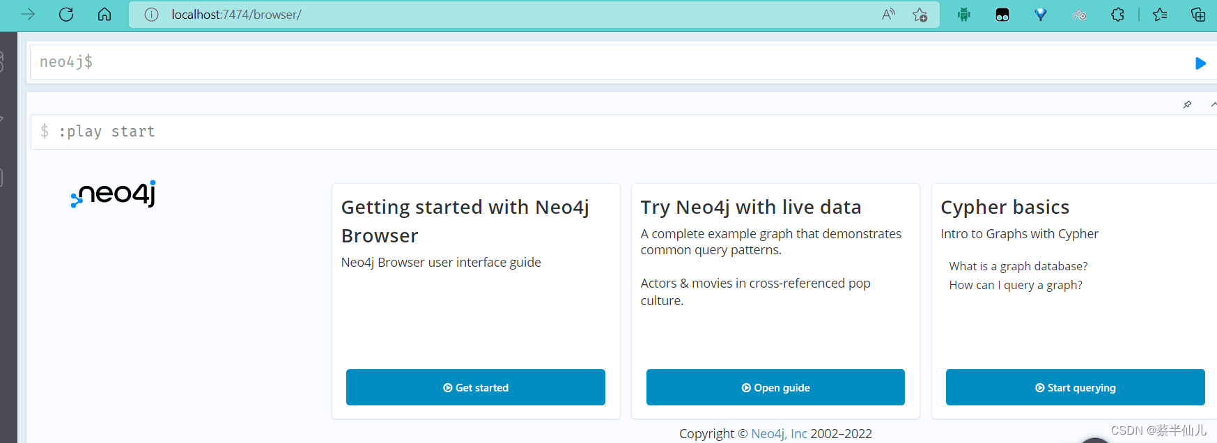Neo4j启动-CSDN博客