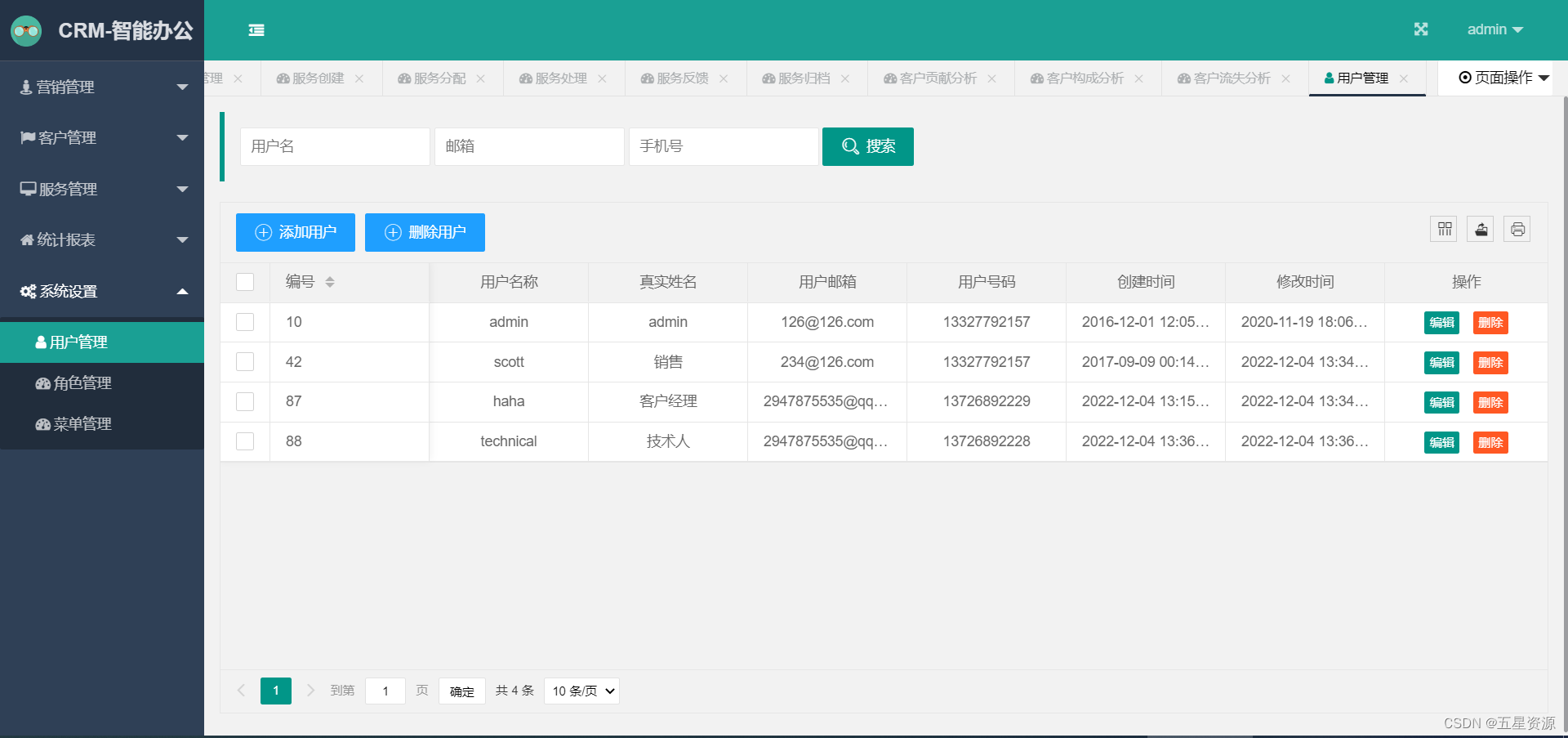 基于Springboot+mybatis+mysql+html实现CRM智能办公系统_springboot crm-CSDN博客