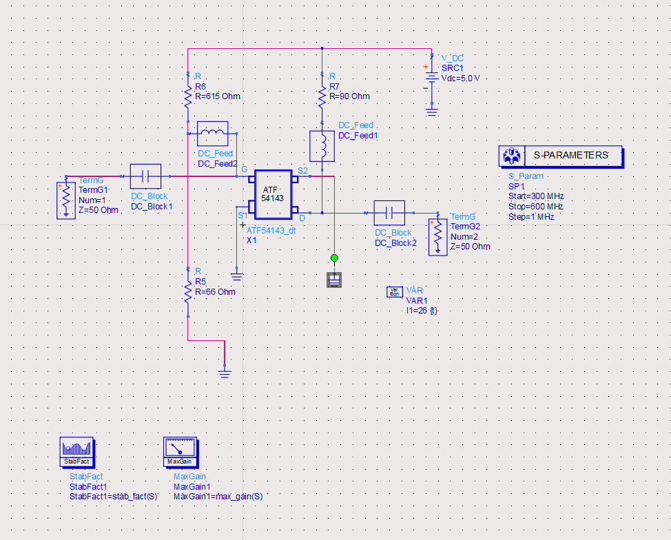 11、ADS使用记录之LNA设计_atf54143ads模型下载-CSDN博客
