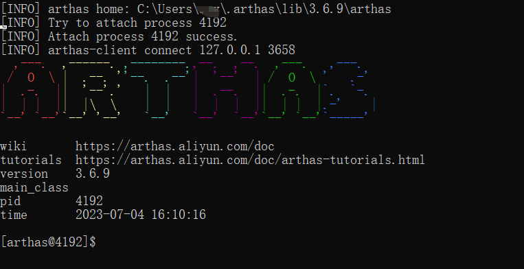 Arthas使用小结_arthas dashboard-CSDN博客