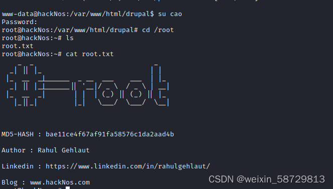 Os-hackNOs1靶机测试_oshack-CSDN博客