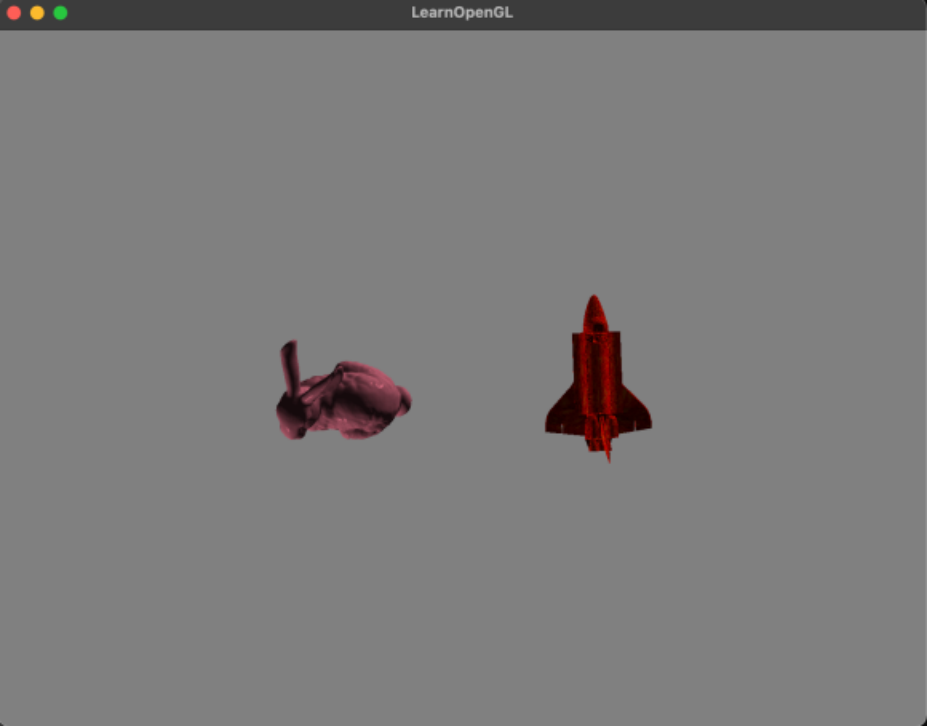 OpenGL课程设计 三维图形交互程序 bunny兔+飞机模型_opengl交互式三维模型观察程序实验-CSDN博客