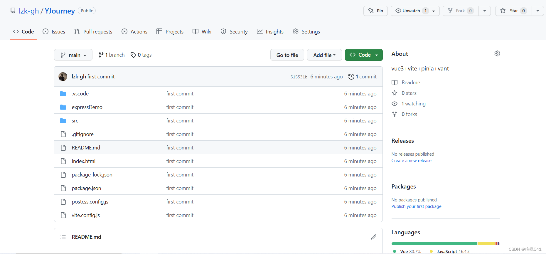 如何将项目上传到github Csdn博客 