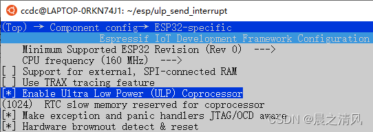 ESP32-ULP协处理器低功耗模式RTC GPIO中断唤醒_esp32 rtc-CSDN博客