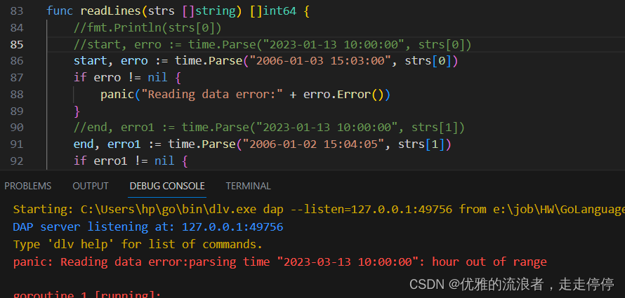 Go 解析日期格式， 简单解决 parsing time xx as xx: cannot parse xx as xx OR month/hour out of range_go 动态解析 ...