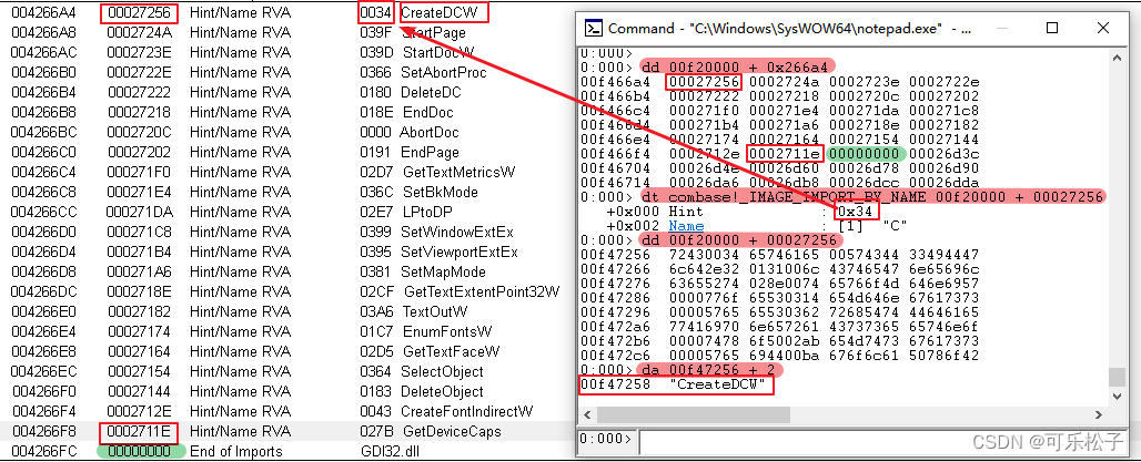 PE格式系列_0x04：输入表查看（WinDbg+PEview+Stud_PE+Dependency+CFF）_getprocaddressforcaller-CSDN博客