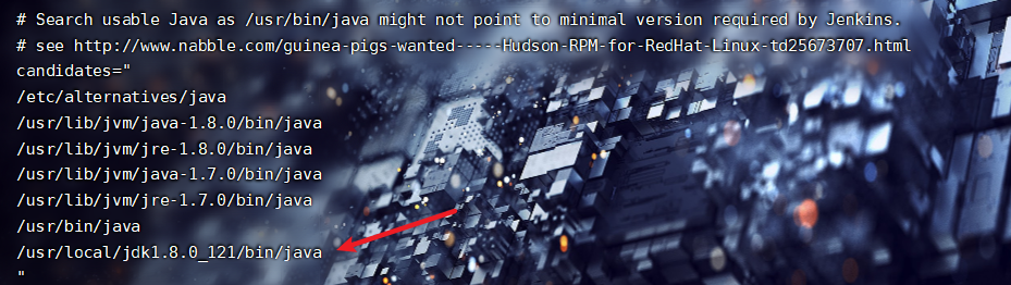 启动Jenkins服务报错：Job for jenkins.service failed because the control process exited with error code ...