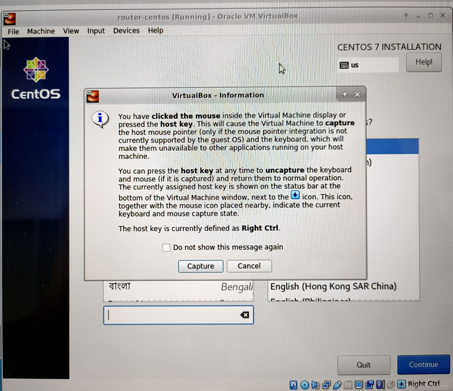 Mac系统中 用virtualbox搭建centos虚拟机 鼠标光标占用、乱飞问题macos虚拟机鼠标箭头 Csdn博客