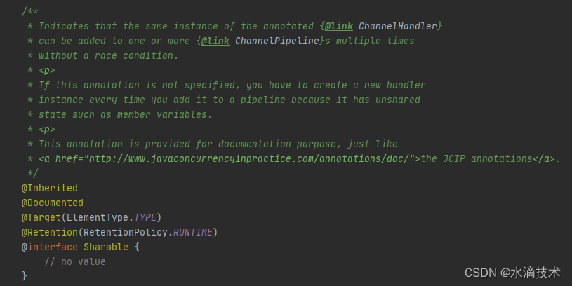 10. 成功解决：io.netty.channel.ChannelPipelineException: ***Handler is not a @Sharable handler..._is ...