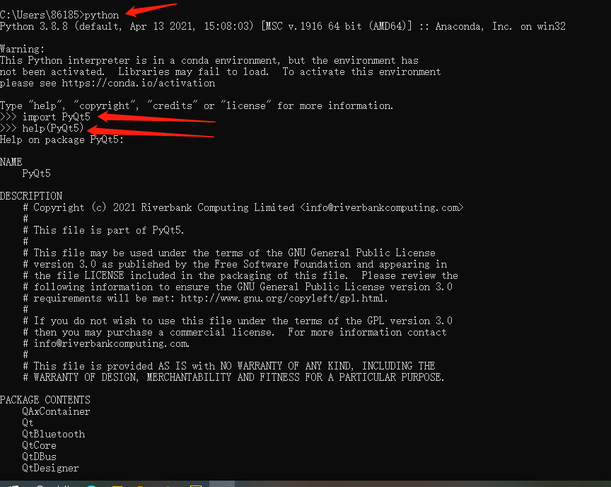 Windows下安装PyQt5教程_import pyqt5不是处理命令文件-CSDN博客