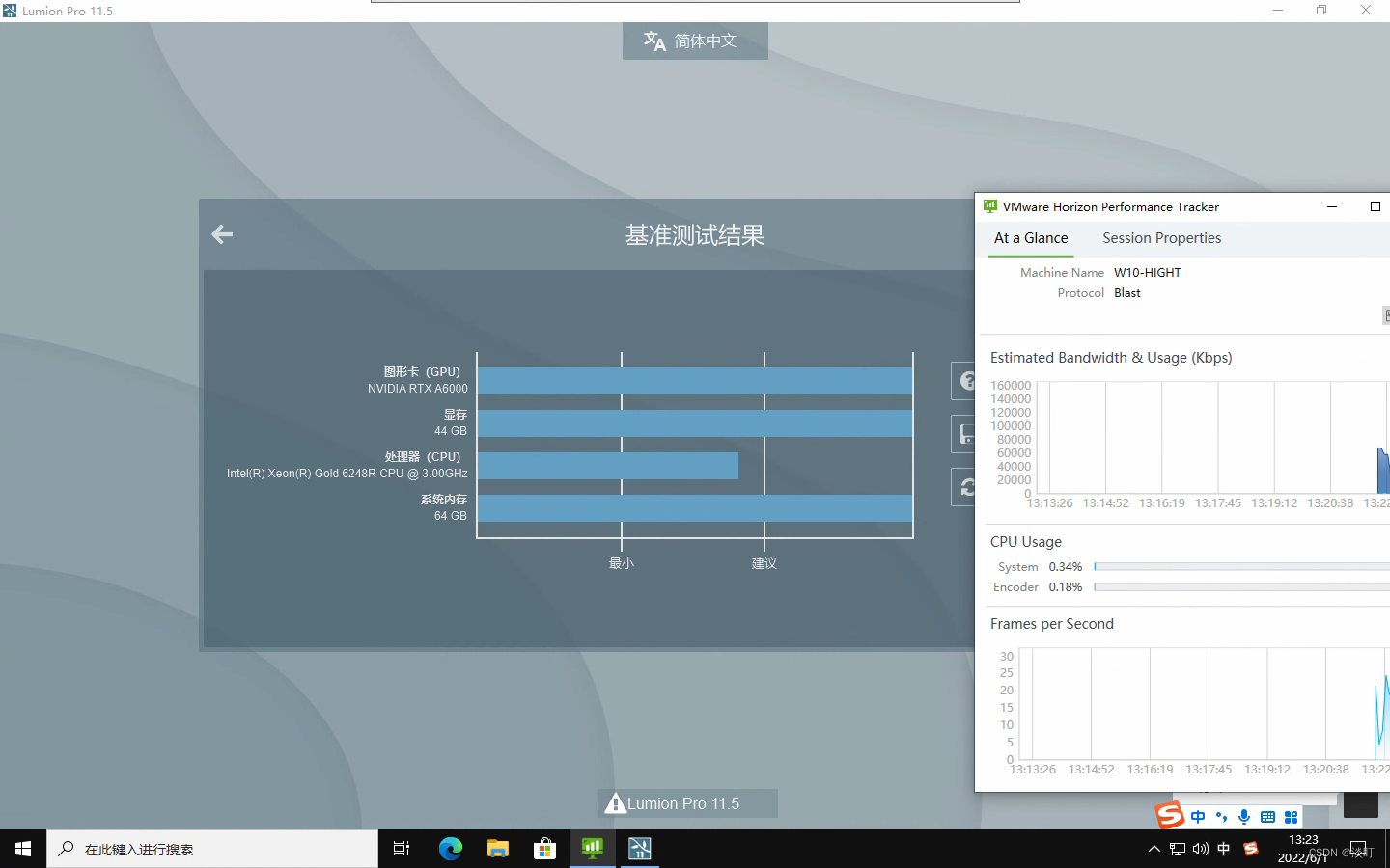 horizon2206+A6000显卡 vGPU桌面经验分享_vmware horizon vgpu-CSDN博客