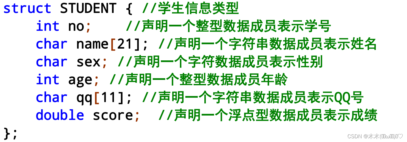 结构体的定义与使用结构体定义和使用 Csdn博客