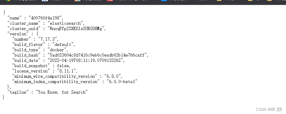 Docker下载elasticsearch Docker下载es Csdn博客