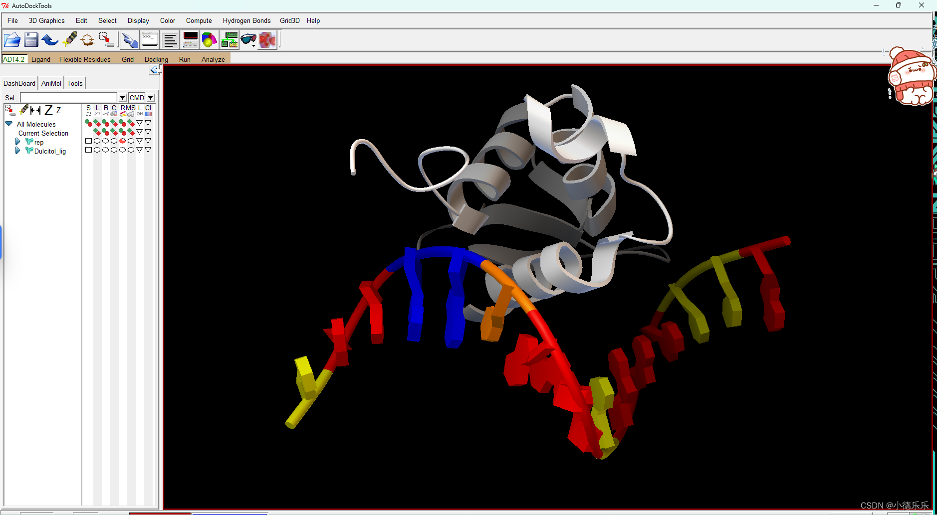 AutoDock对接流程 AutoDockTools AutoDock对接总流程 AutoDock Vina 分子对接软件-CSDN博客