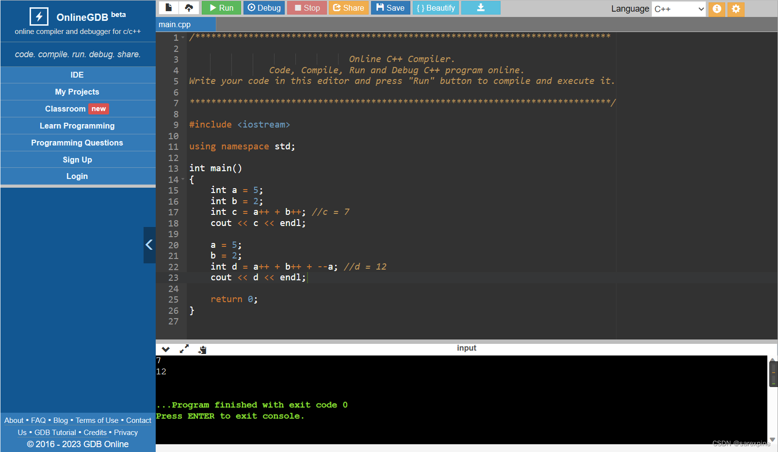 一文搞懂C++常见运算符优先级_c++运算符优先级-CSDN博客