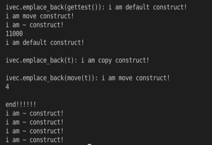 emplace_back与push_back使用区别，move语义、与vector内存空间开辟弊端_pushback和emplaceback的 ...