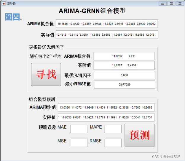 Arima Grnn模型的发病率预测gui:基于matlab编写(grnn部分)matlab实现arima中误差 Csdn博客