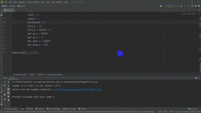 飞扬的小鸟（Python）-CSDN博客