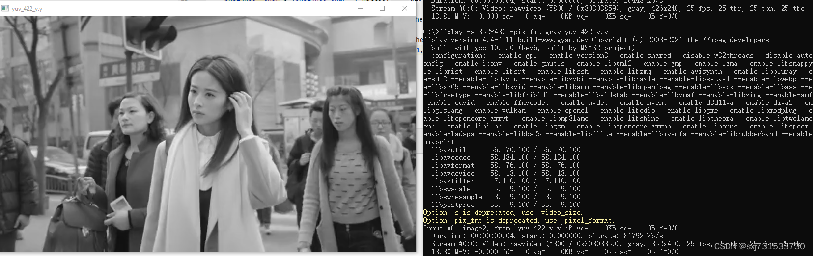 6、读取YUV数据并理解YUV数据_yuv格式查看_sxj731533730的博客-CSDN博客
